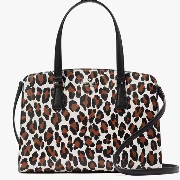 kate spade | Bags | Nwtkate Spade Perry Spotted Animal Medium Satchel ...